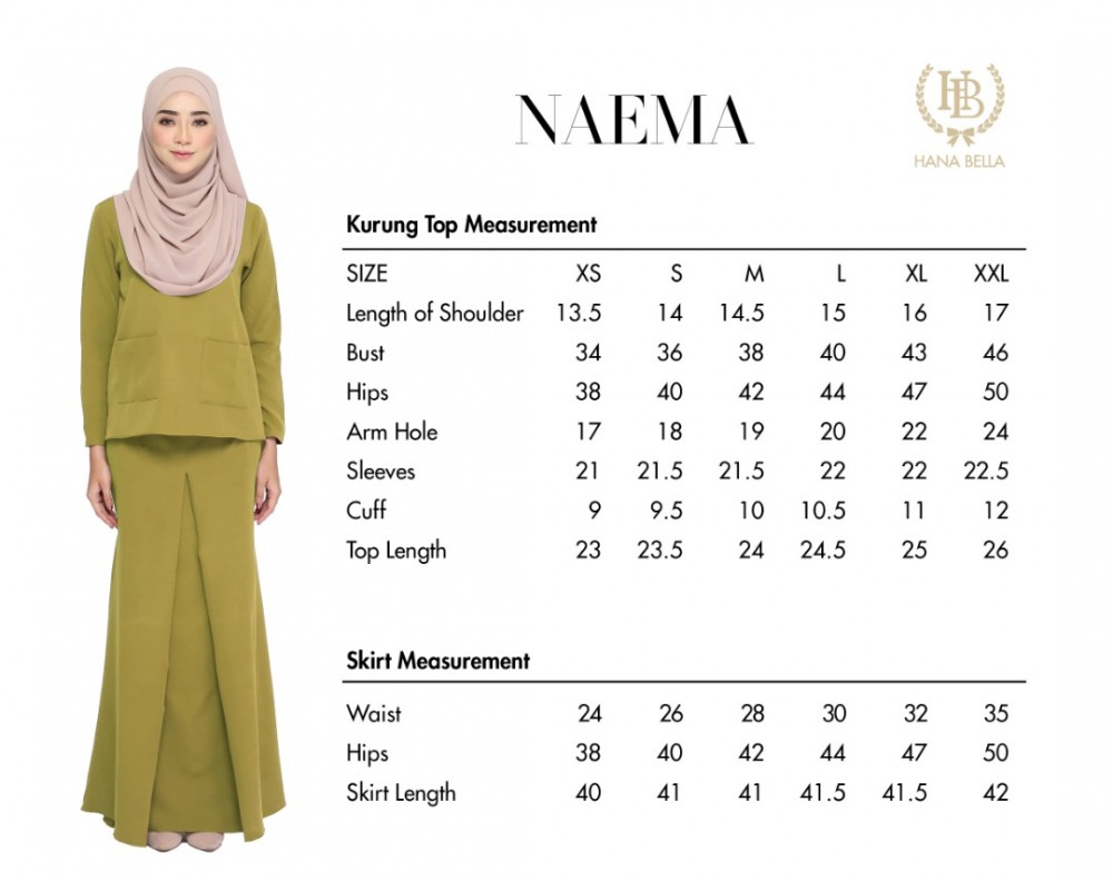 Hana Bella | Malaysia Online Clothing | SUPERCOMFY SERIES Naema Plain ...